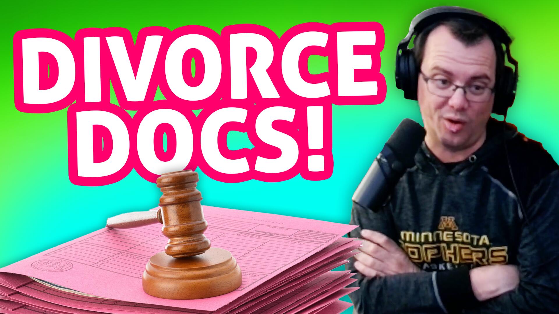 May 17, 2024: Imholte Divorce Documents! The STEEL TOE Collapse ...